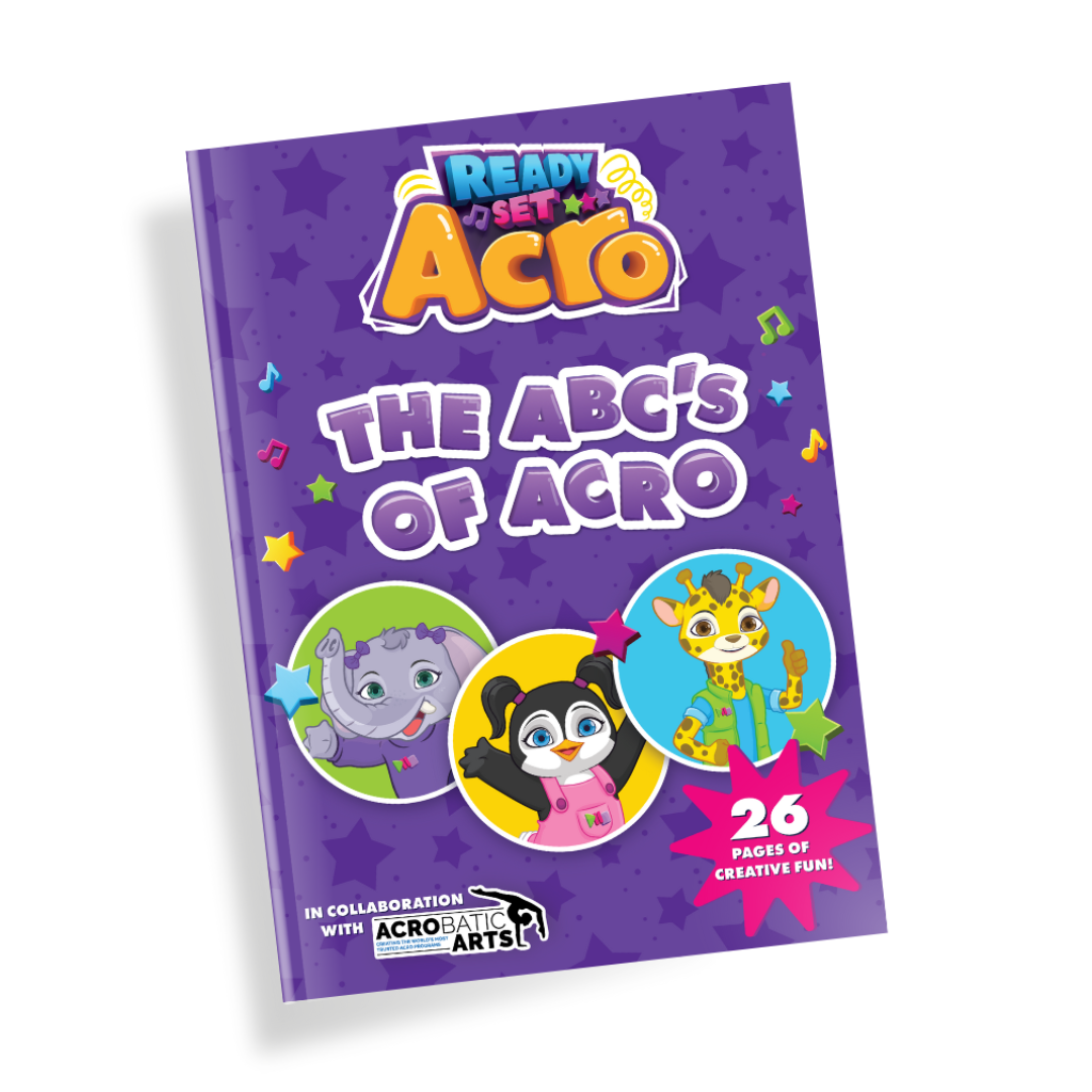 Ready Set Acro Colouring in Book | Edge Dance Studio Whitsunday